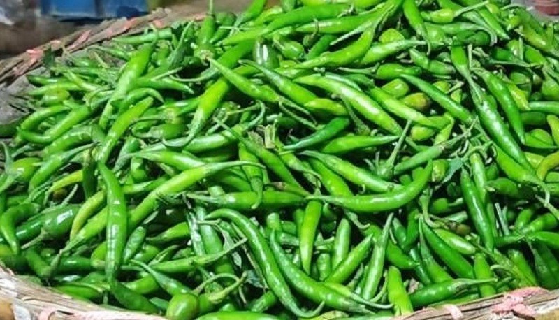 ভারত থেকে এলো ছয় ট্রাক কাঁচা মরিচ