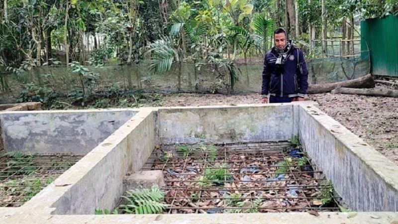 কলেজপড়ুয়া মেয়ের মরদেহ চুরি ঠেকাতে কবরের ওপর লোহার গ্রিল!