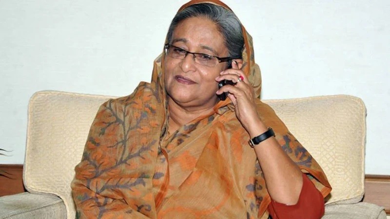 ট্রাম্পের ছবি নিয়ে মিছিল বের করতে বললেন শেখ হাসিনা